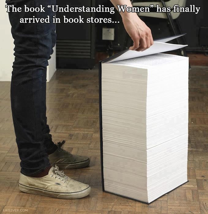 The book Understanding Women has finally arrived in bookstores ...